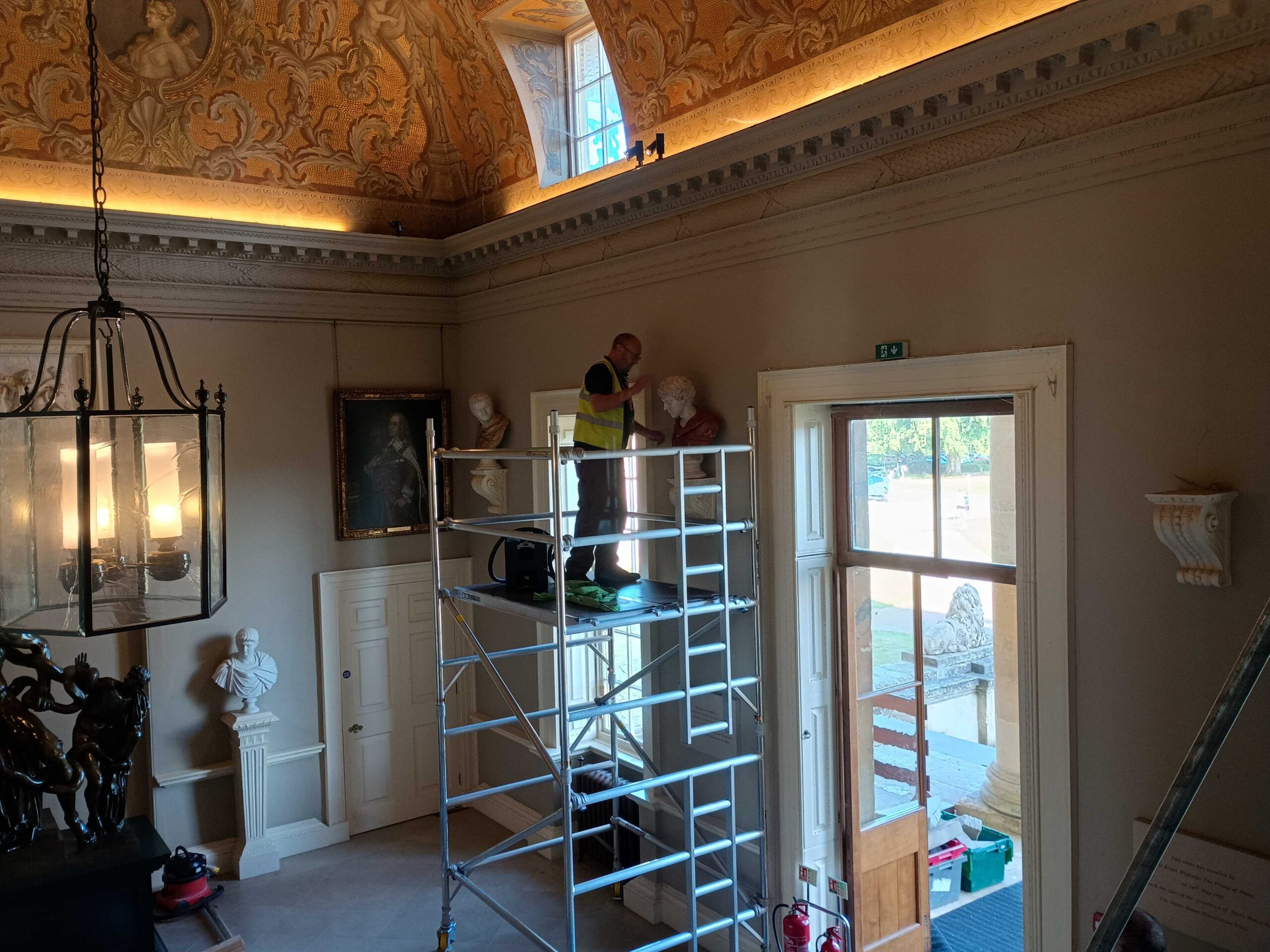 Classical Busts Return to Stowe House’s North Hall After 200 Years ...